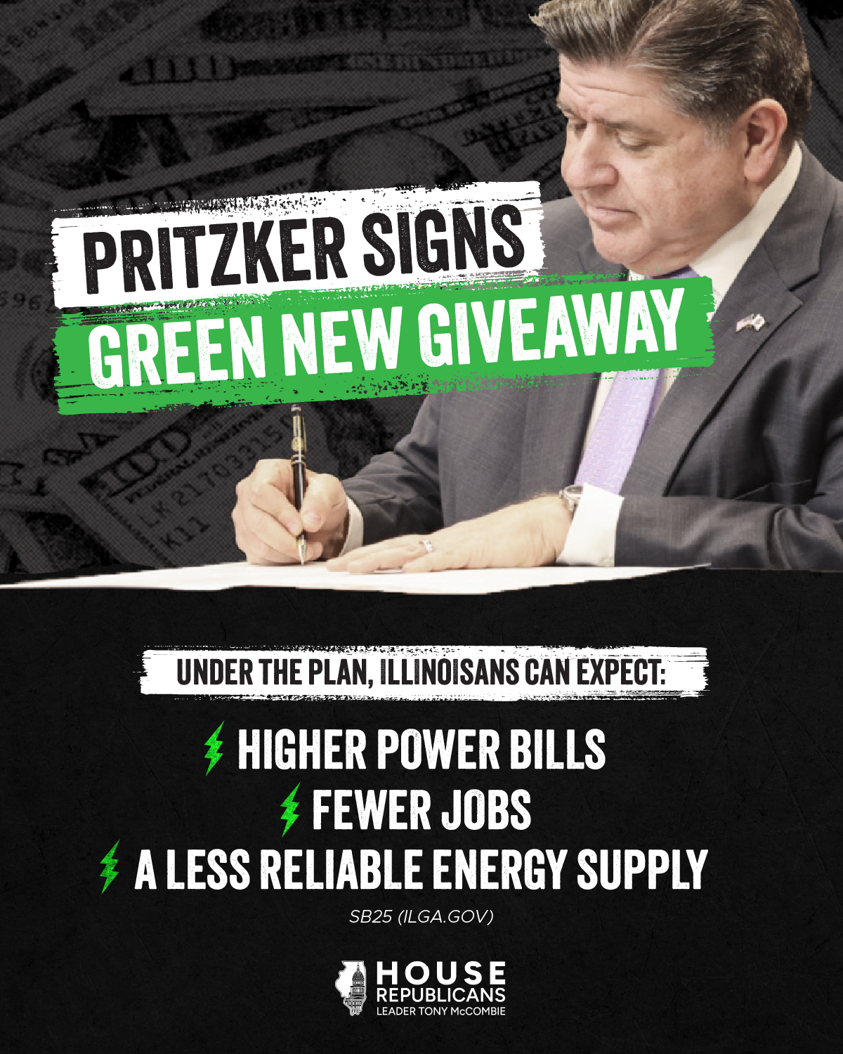 Rep. Moore Critical After Pritzker Signs Battery Storage Bill, Cites ...